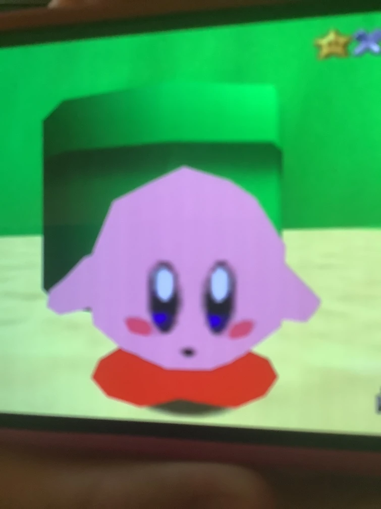 Kirby in super Mario 64 | Fandom