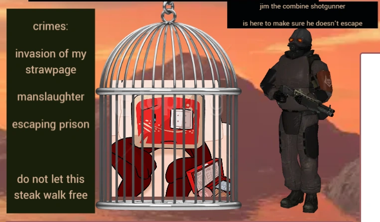 he's been recontained after being caught at a local burger king | Fandom