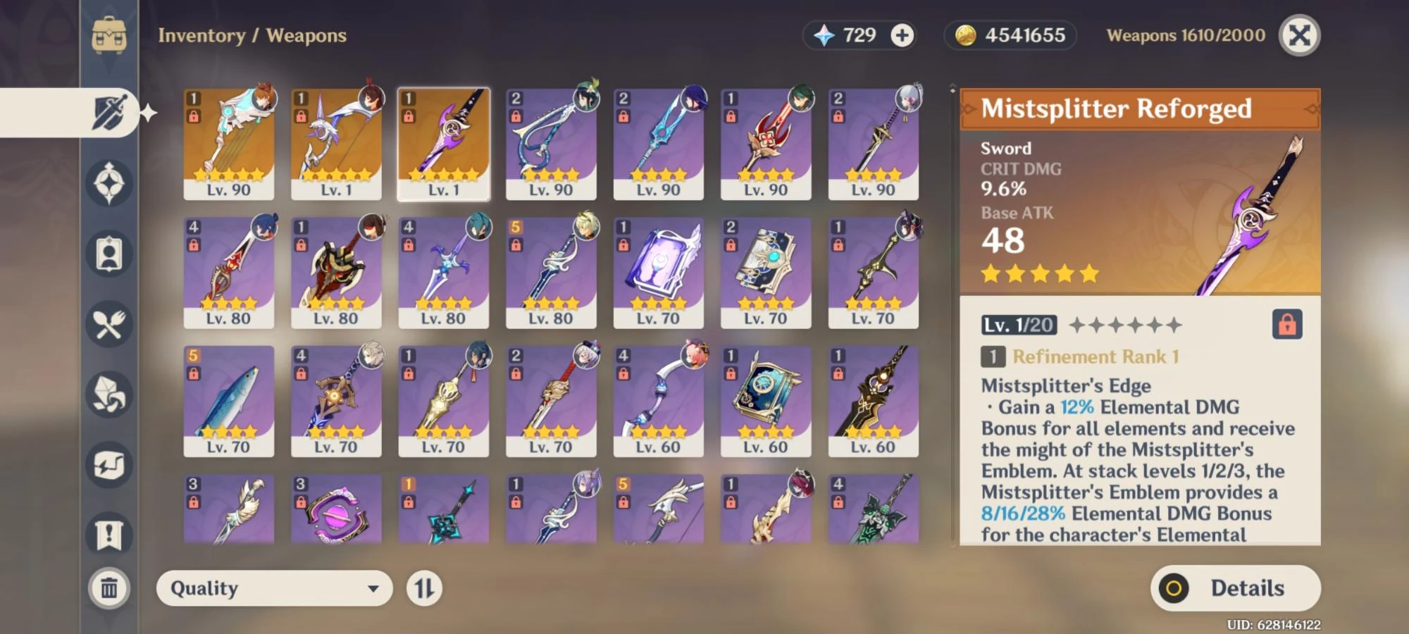 i got Mistsplitter 🧐 | Fandom