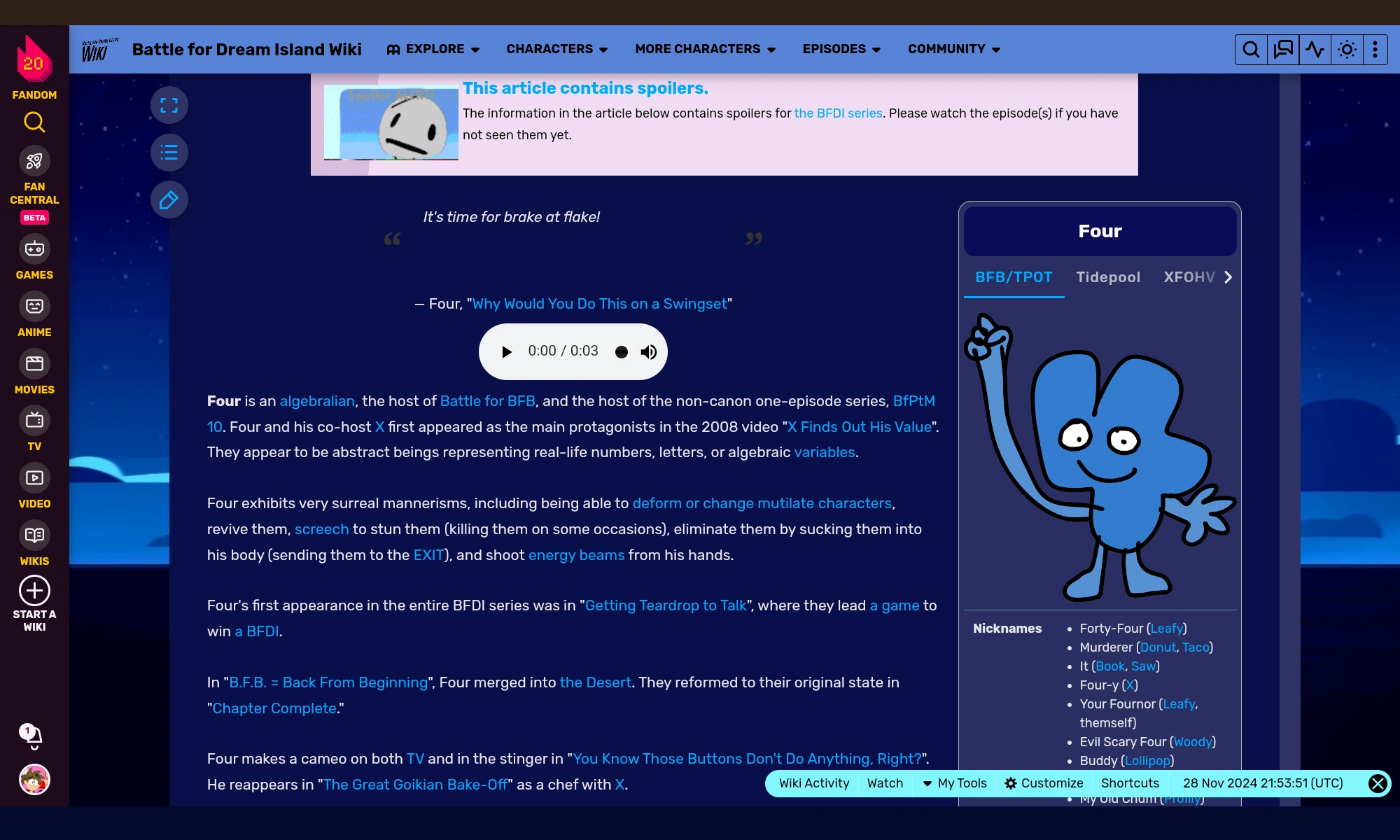 Who removed the TPOT Four image | Fandom