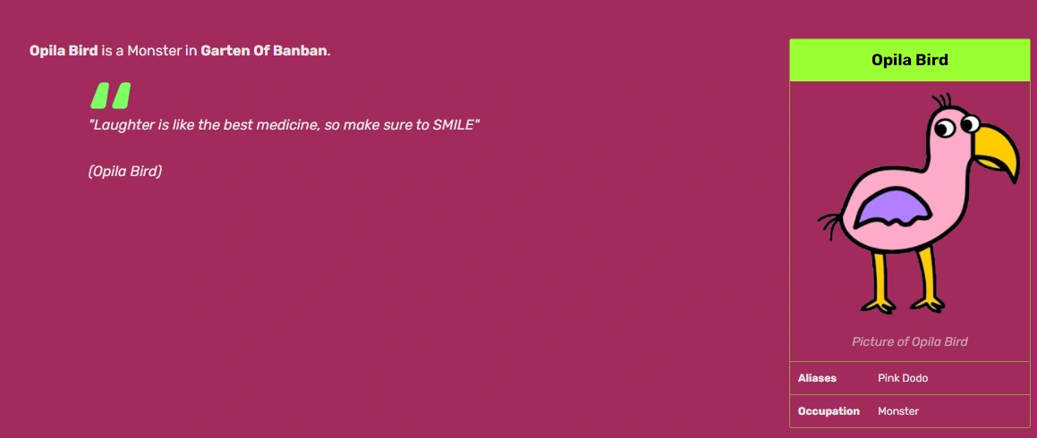 Original Opila Bird Page! | Fandom