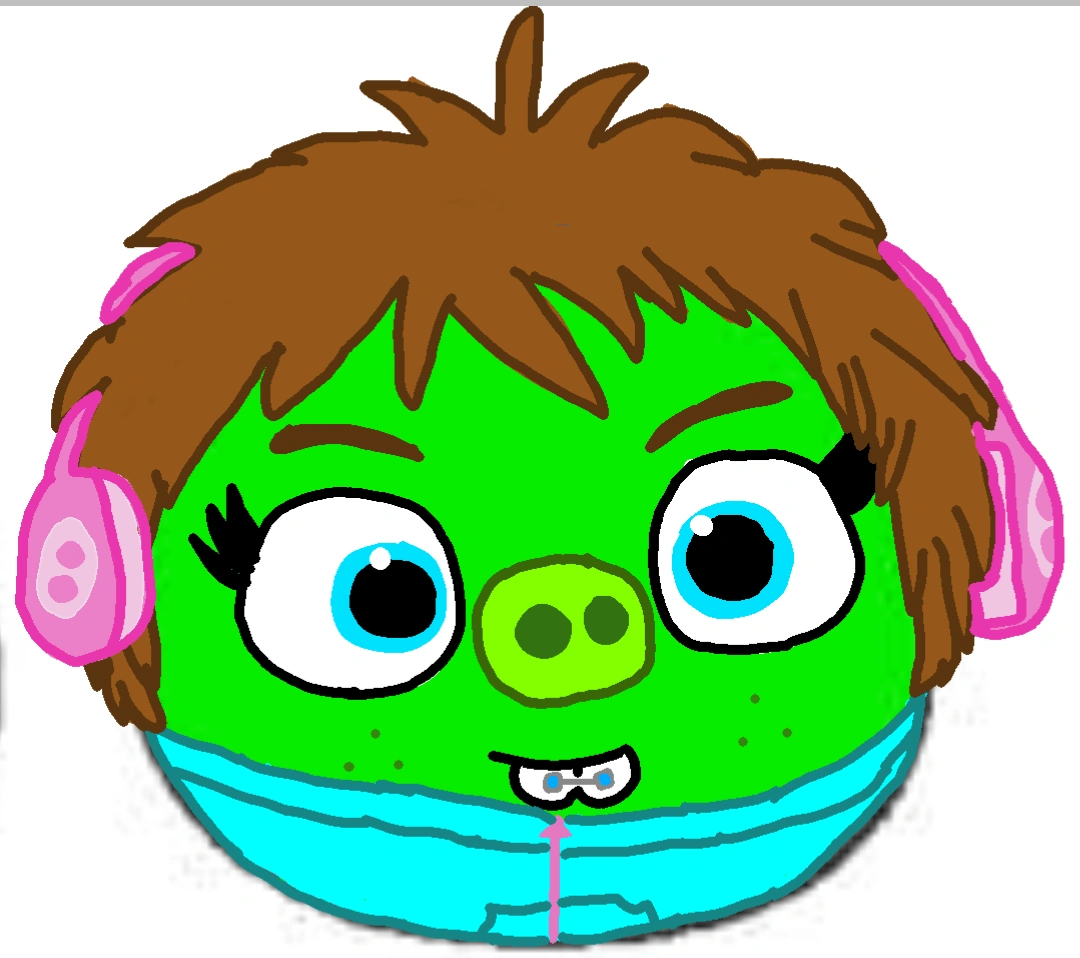 Courtney in Angry Birds X by ABFan21 | Fandom