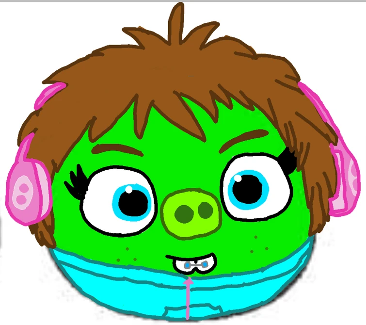 Courtney in Angry Birds X by ABFan21 | Fandom