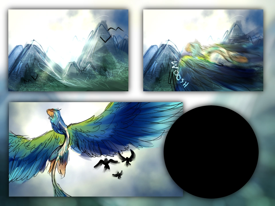 Wip of the first panel for this mini comic | Fandom