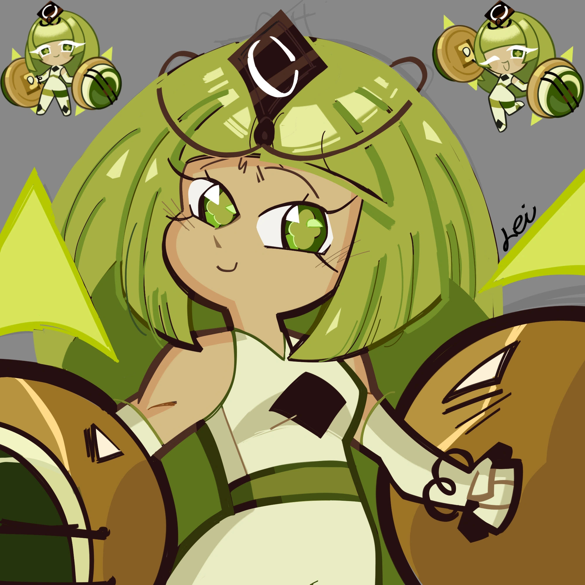 (art) green tea mousse | Fandom