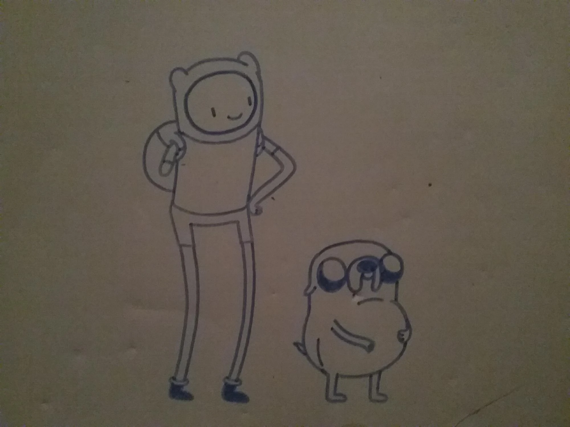 My simple drawing of Finn and Jake. :) | Fandom
