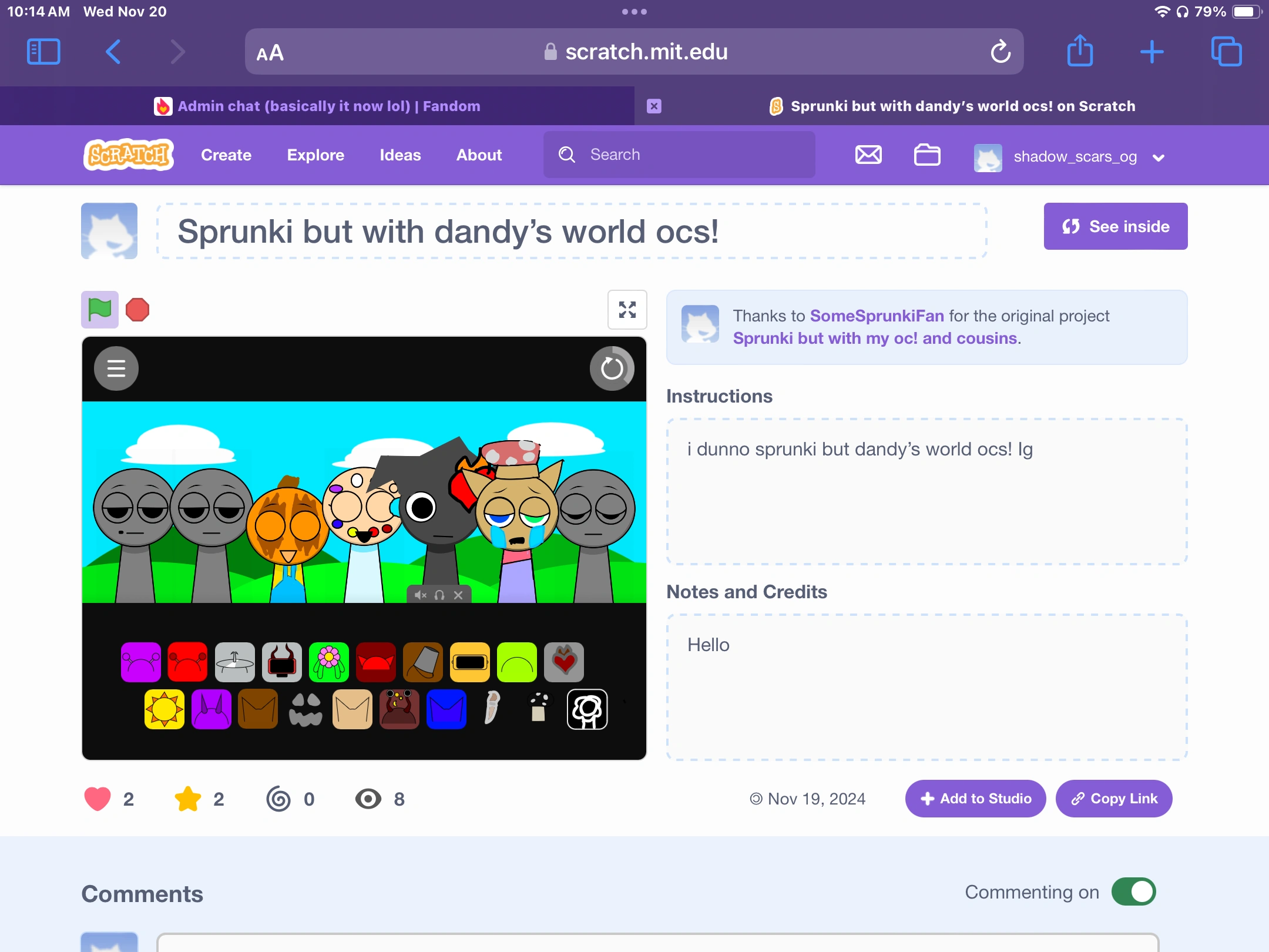 Adding people’s ocs to sprunki (Closed for rn) | Fandom