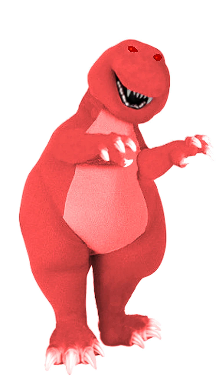 I created Salmon Evil Barney and Giga Salmon Evil Barney. | Fandom
