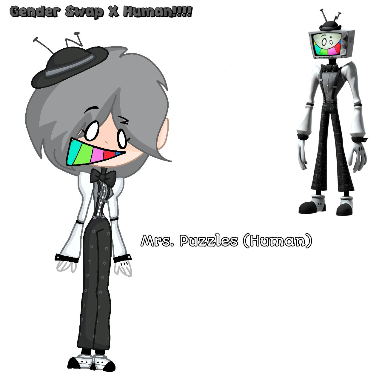Mr puzzles gender swap | Fandom