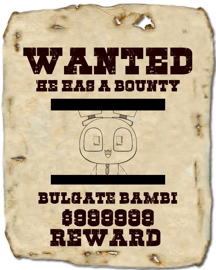 I feel like i have a bounty on this wiki [nobody will care anyways ...