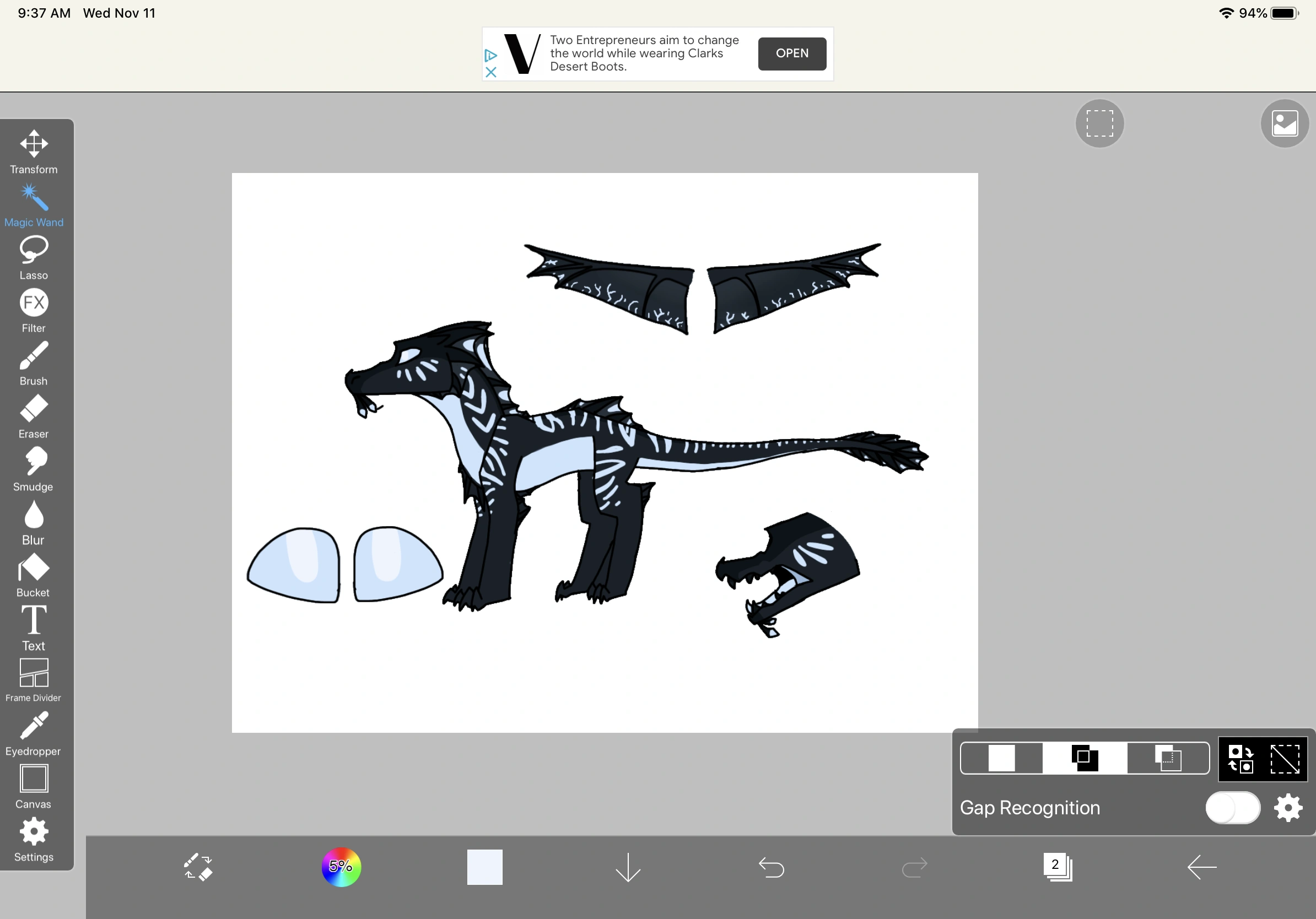 Stylized storm dragon | Fandom