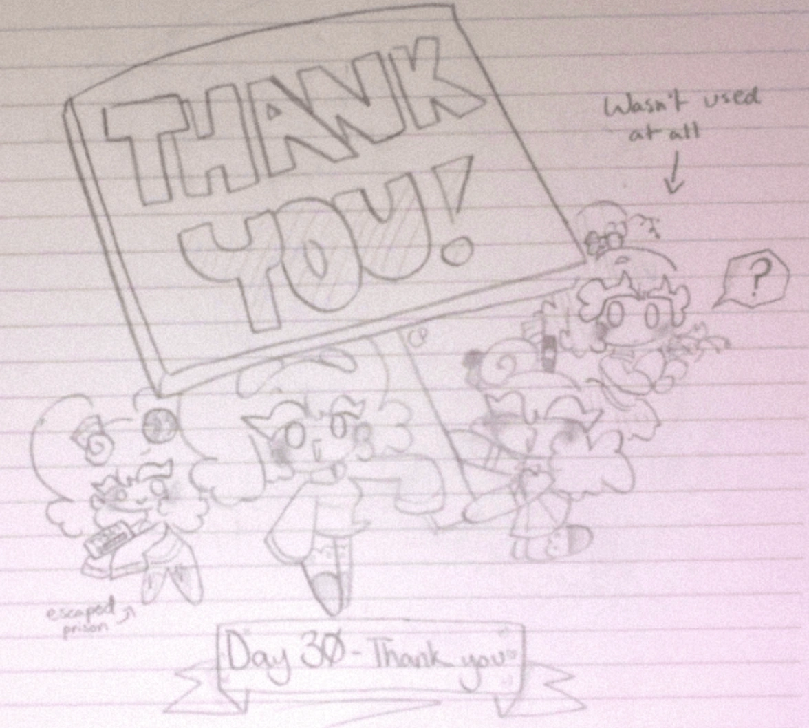 Final Day - Day 30 - Thank you + BADGE CODING | Fandom