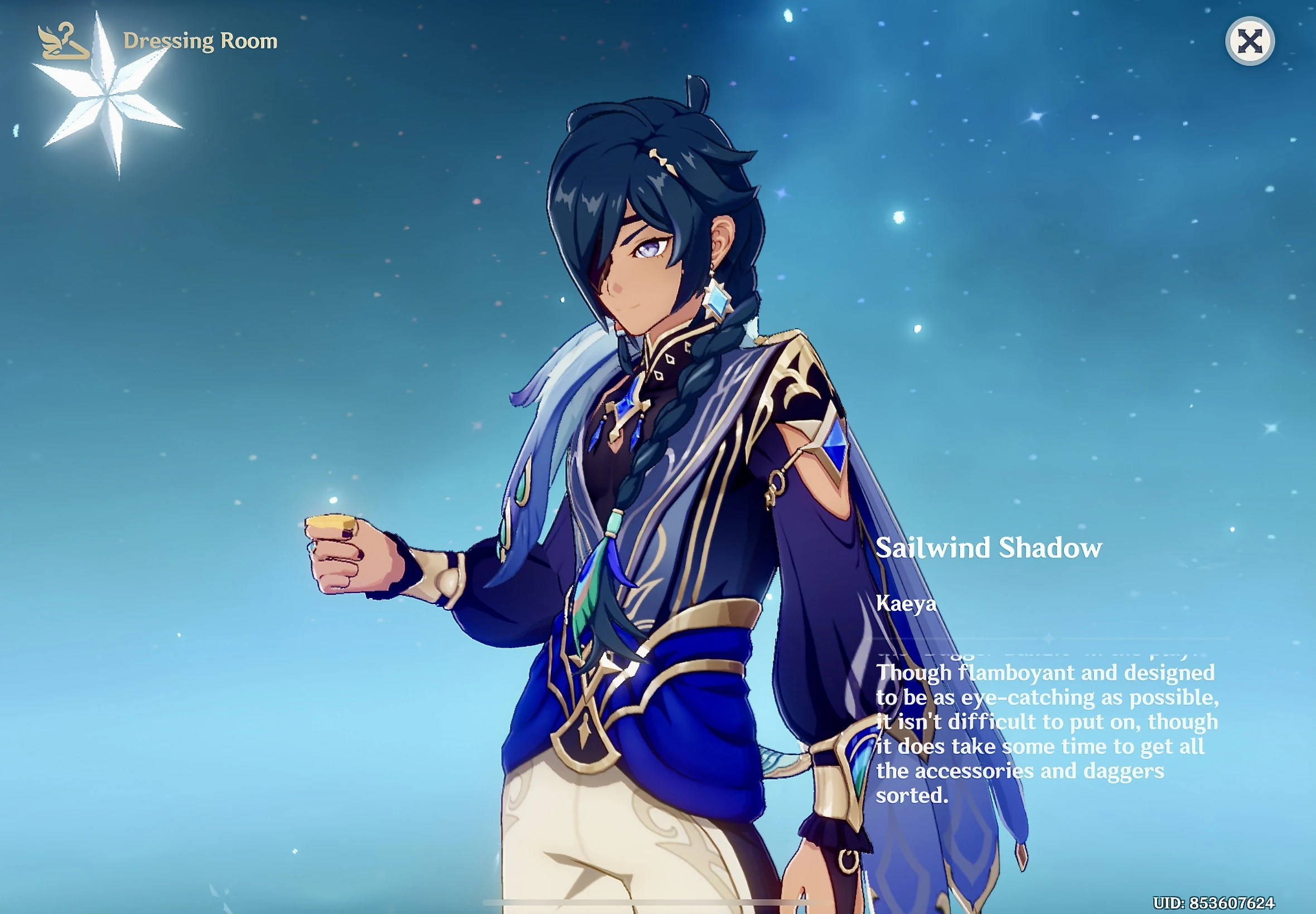 I've been looking at Kaeya's new clothes for several minutes now... 🤩😩 ...