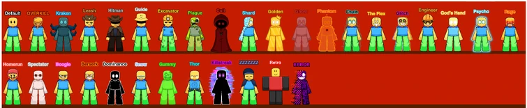 Every SB Noob Character - Update #3 | Fandom