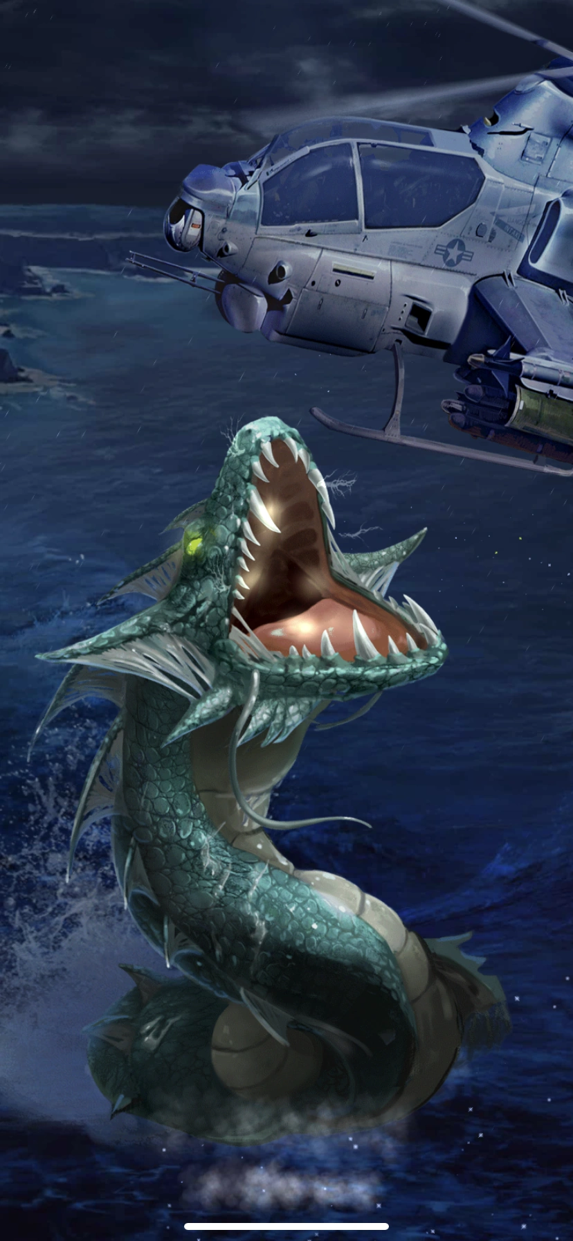 Such fantastic art of green Cetus. | Fandom