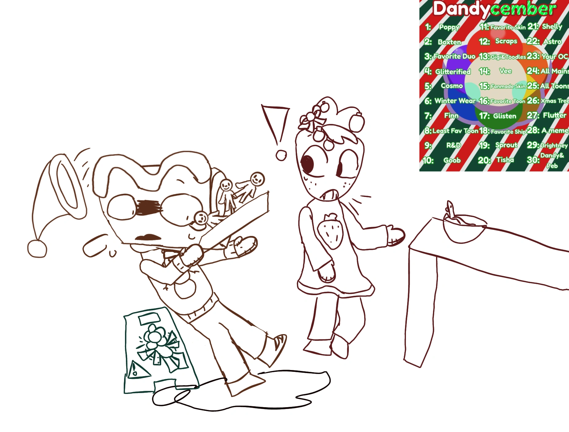 SOWY SOWY SOWY // Dandycember // Day 3 // Favourite duo // Rushed | Fandom