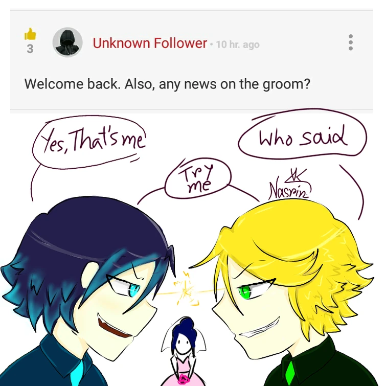 Chose the Groom! @Unknown Follower's reguest | Fandom