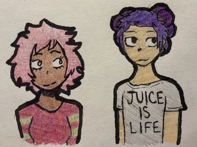 Quirkless Mina and a redesigned Mineta | Fandom