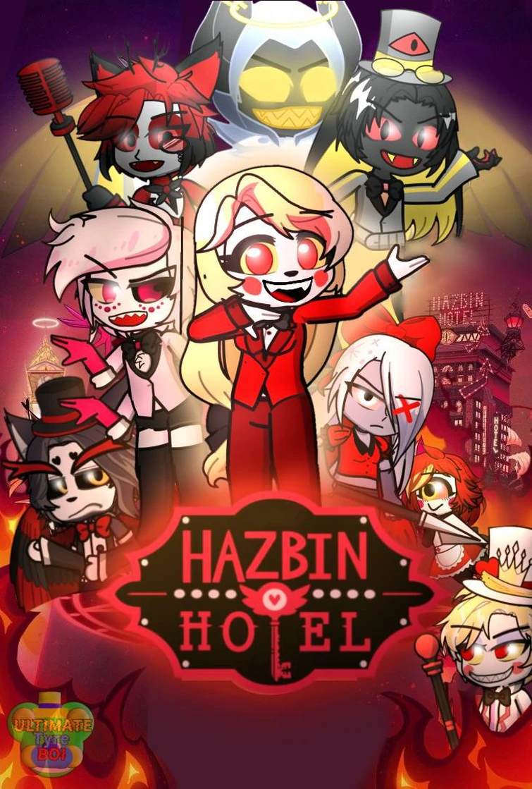 Ultimatetyre recreated and edited the Hazbin Hotel Poster by using ...