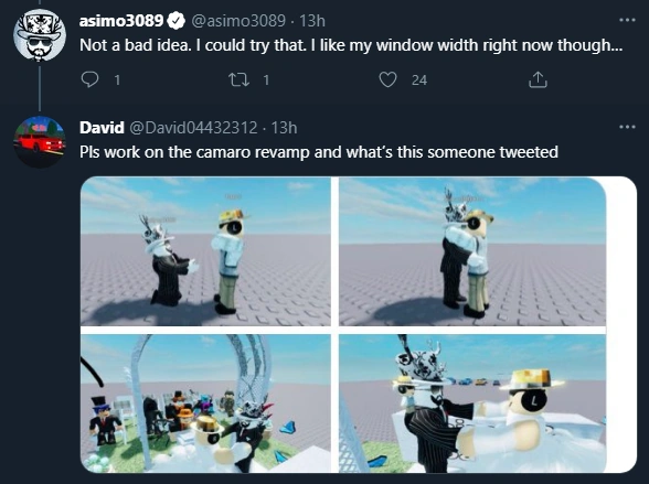 asimo's Twitter out of context | Fandom