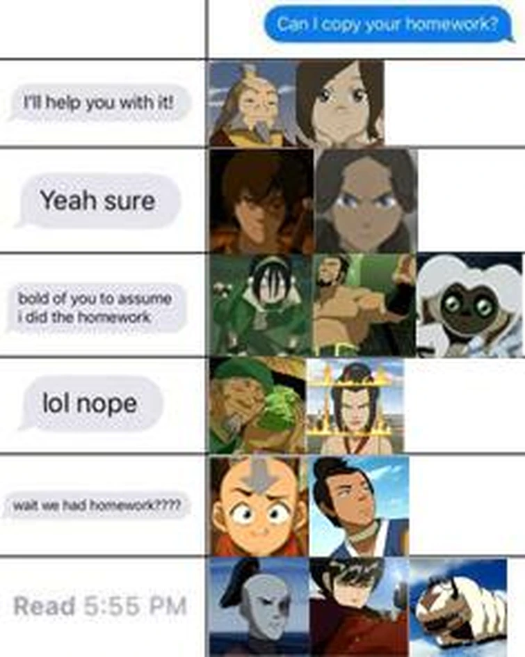 Avatar Chart Meme | Fandom