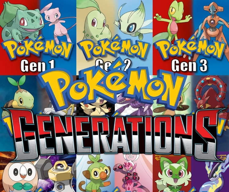 List your favorite Pokémon generations in order (Also Favorite PKMN from Each Gen) | Fandom