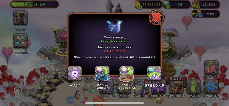 how rare is it to get rare smoochle before common smoochle??? | Fandom