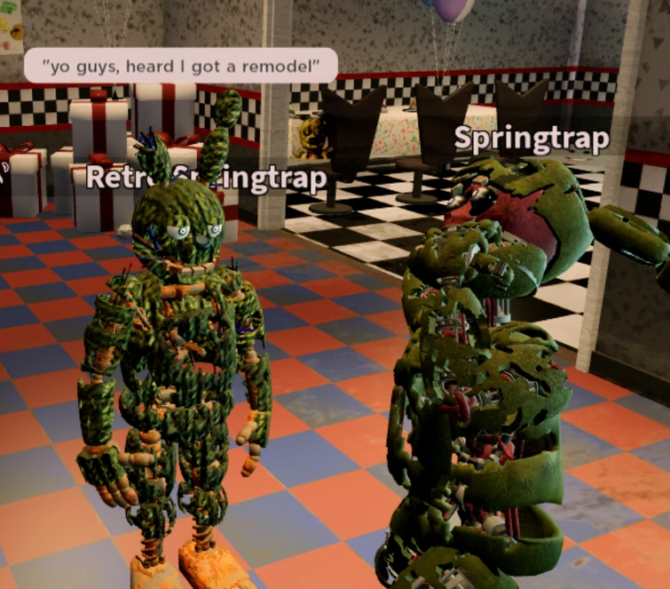 Springtrap Remodel | Fandom
