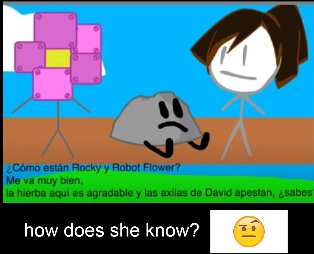 how does she know | Fandom