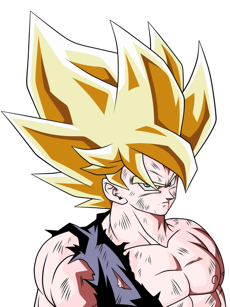 20th post. Was I the only 1 who thought the ssj hair front spike looked ...