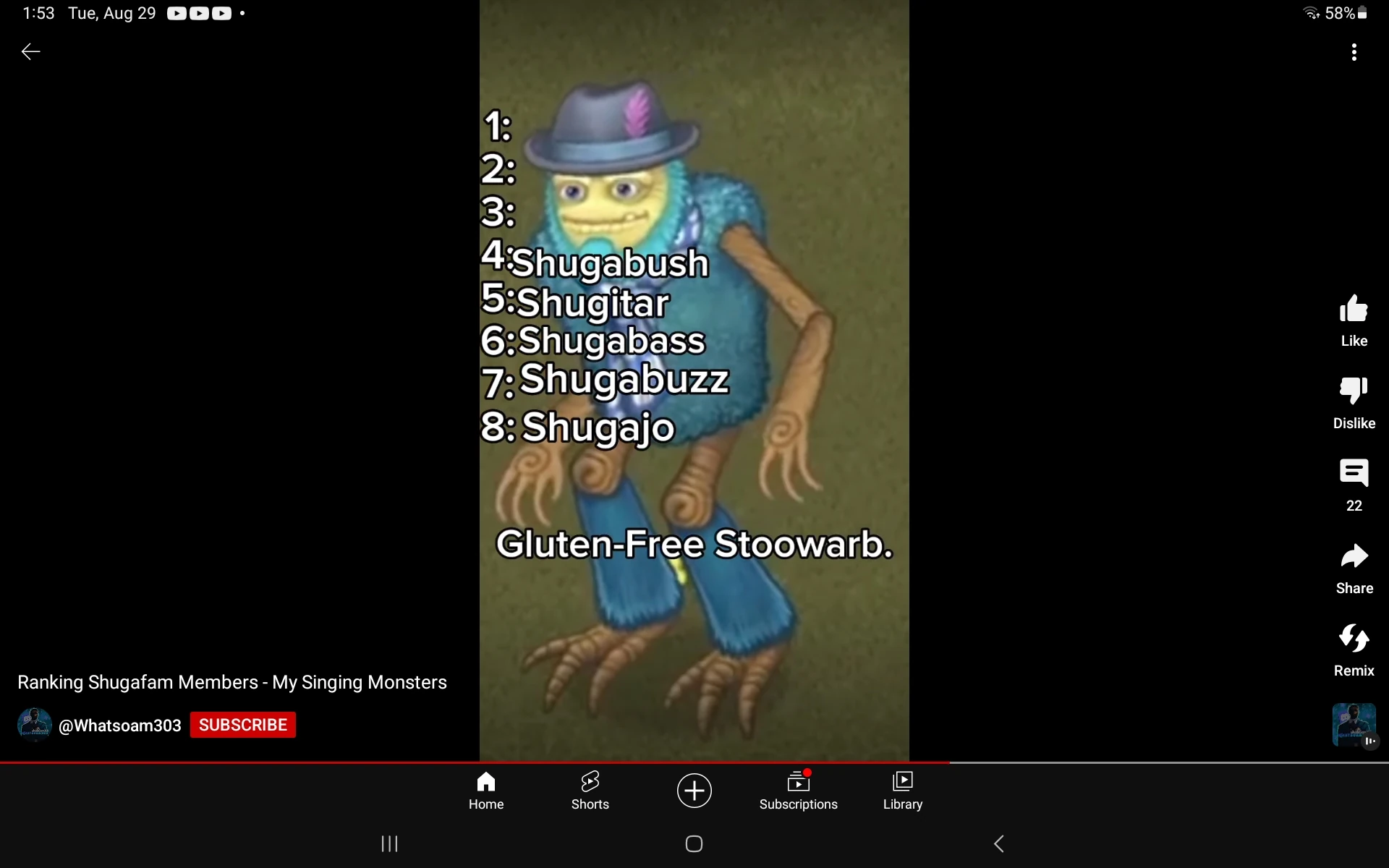 Stoowarb contains gluten? | Fandom