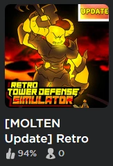 We all know Molten Mode Update is coming to Retro TDS | Fandom