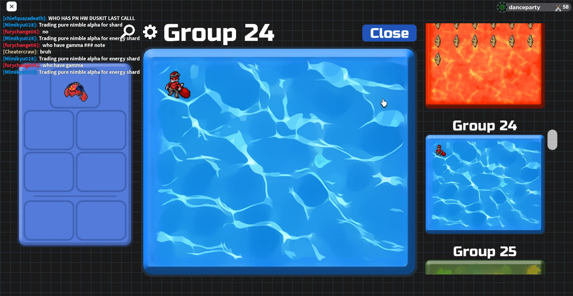 trading inv for any gleam cosmiore | Fandom