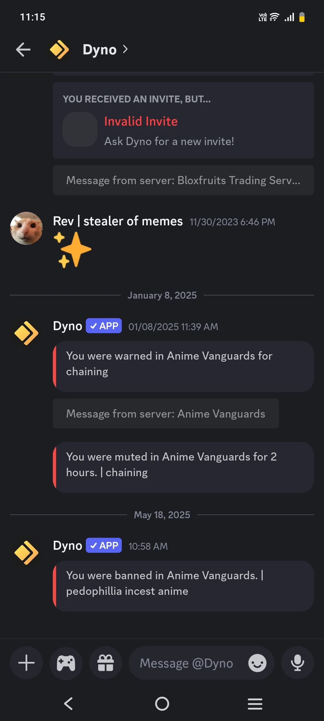 False ban on discord | Fandom