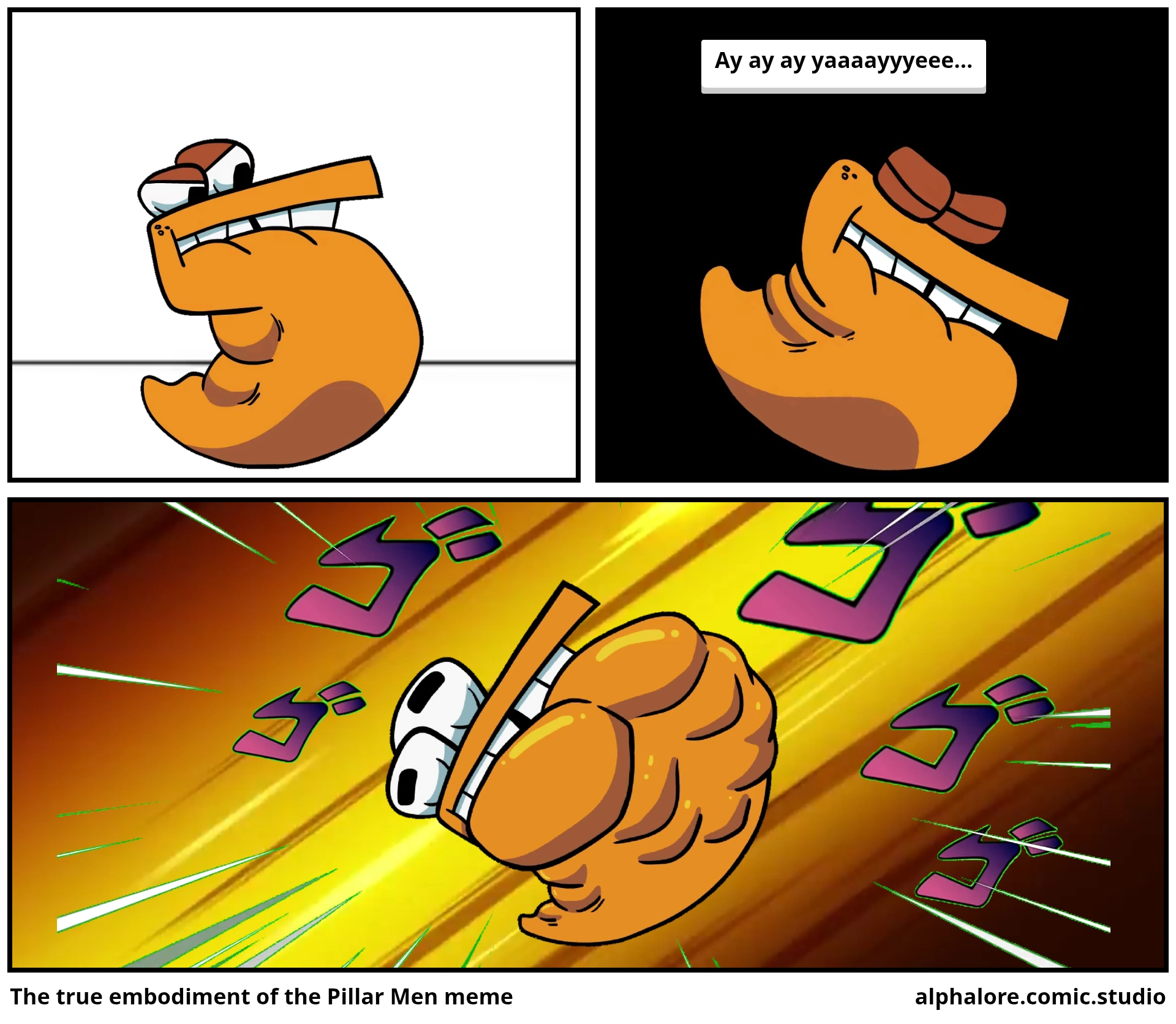 The true embodiment of the Pillar Men meme | Fandom