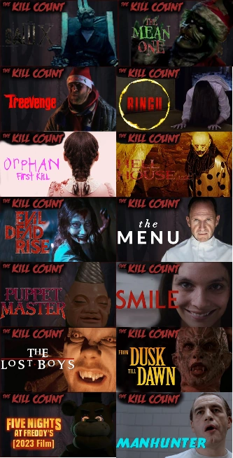 Thumbnails I made for Kill Counts on the Schedule (Batch Two) | Fandom