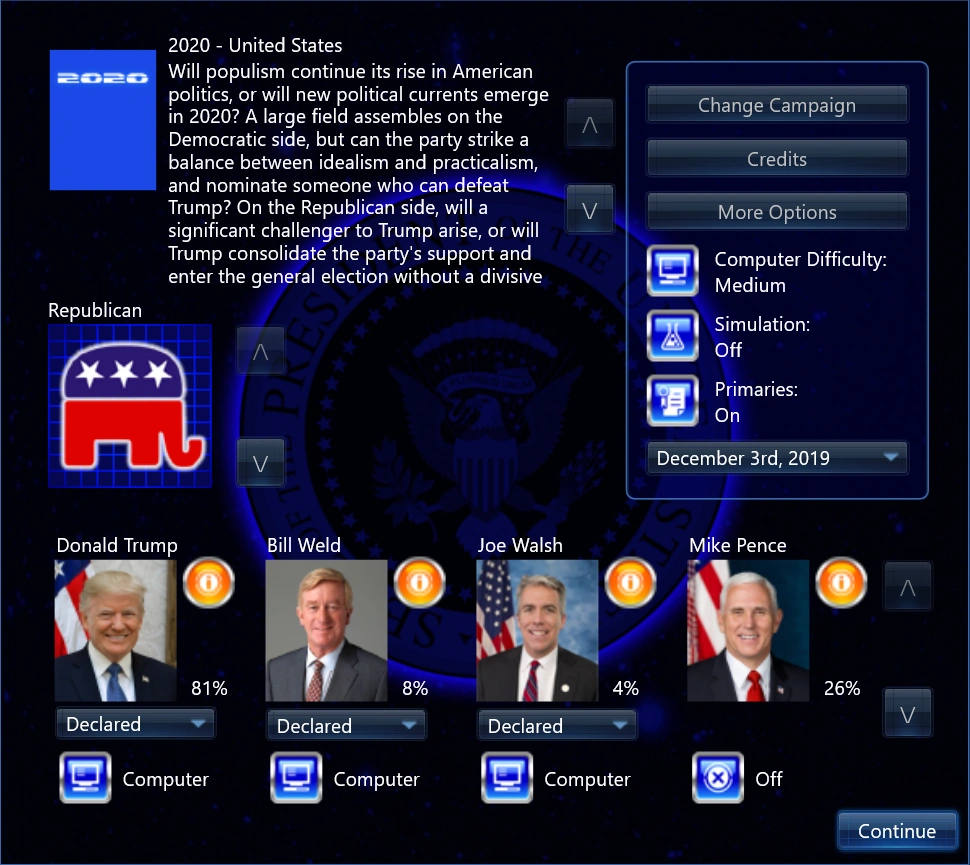 2020 - United States Campaign (President Infinity - Classic) | 270sims ...