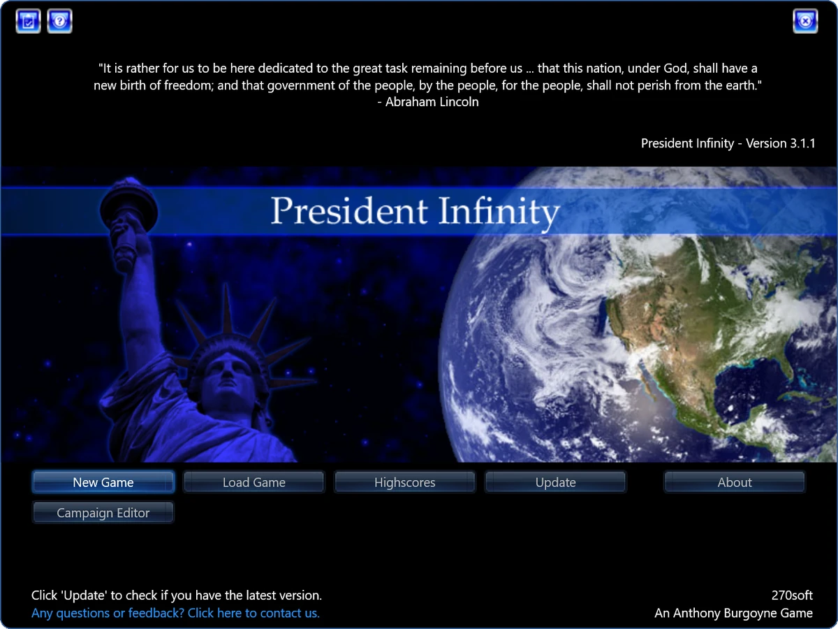 President Infinity - Classic | 270sims Wiki | Fandom