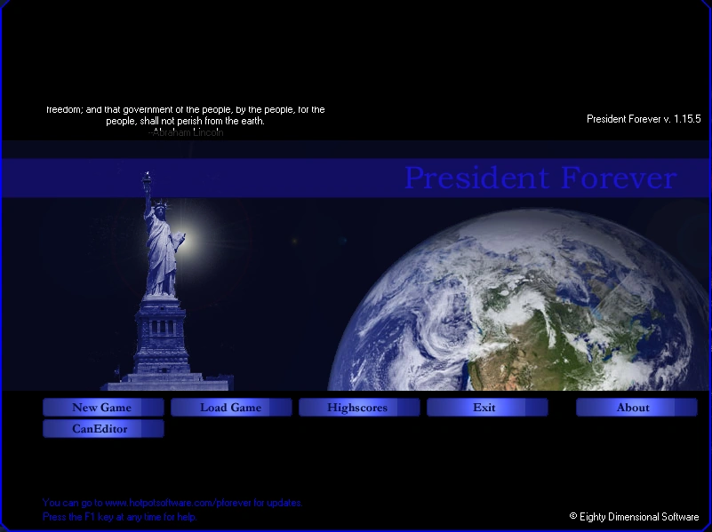 President Forever | The 270soft Wiki | Fandom