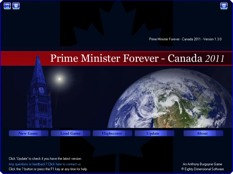 Prime Minister Forever - Canada 2011 | The 270soft Wiki | Fandom