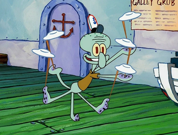 One picture of Squidward from every episode he's in (Part One) | Fandom