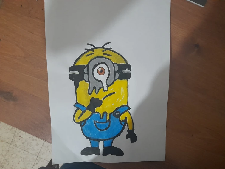 My Posca pen drawing of Stuart (drip effect) | Fandom