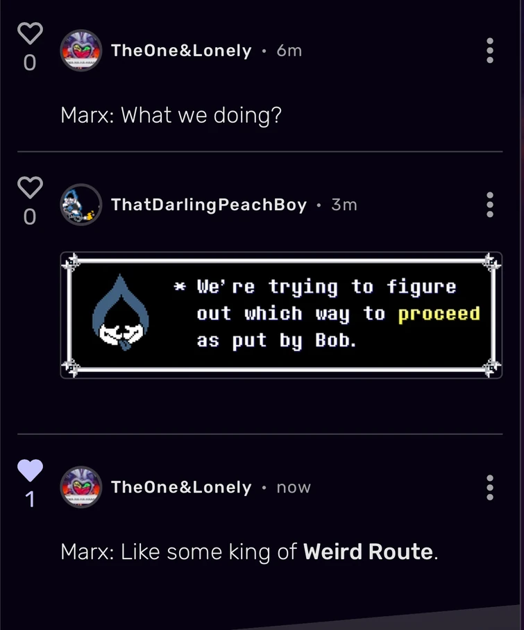 Weird Route when | Fandom