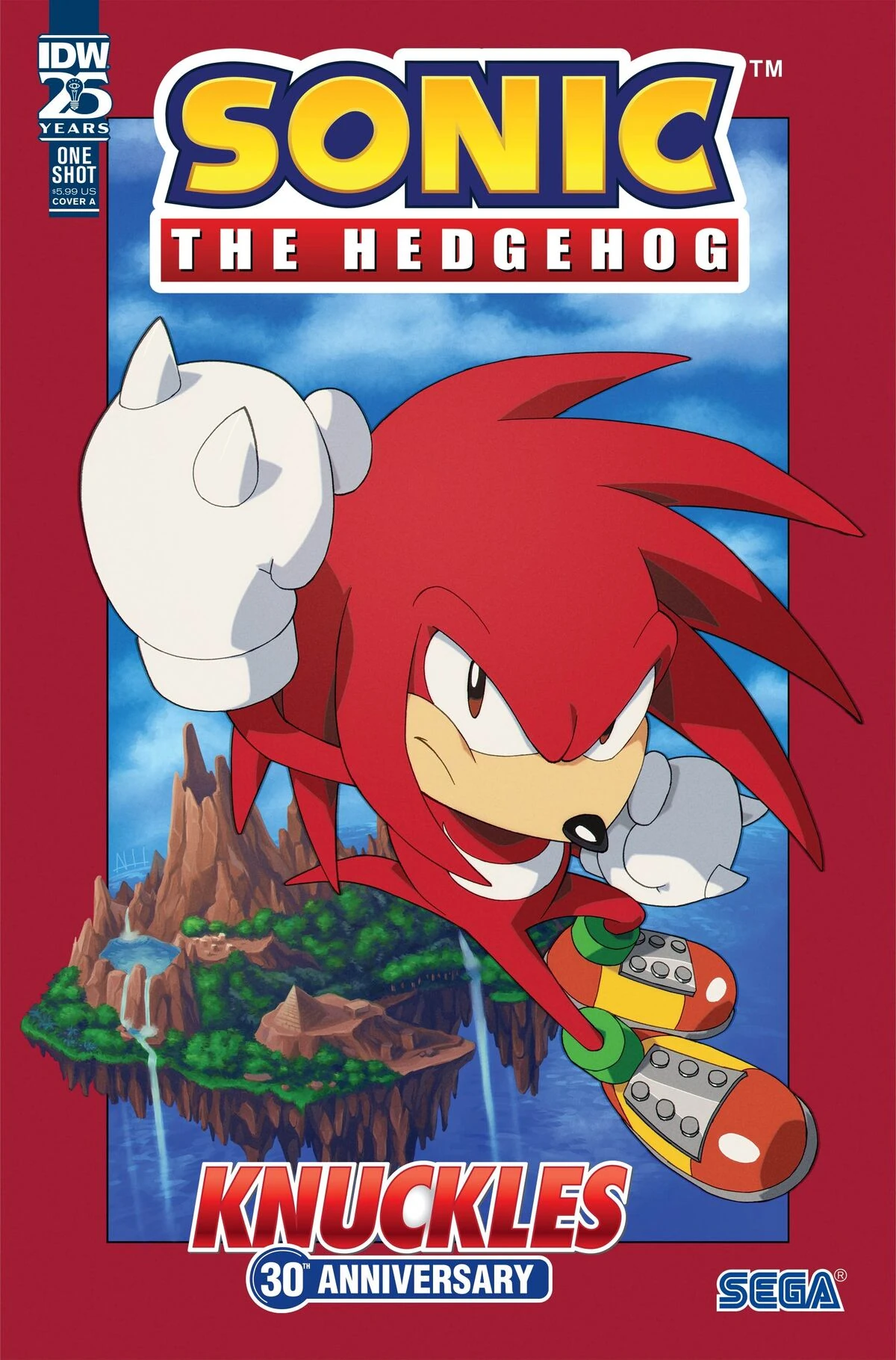 IDW's Knuckles 30th Anniversary comic (spoiler alert) | Fandom