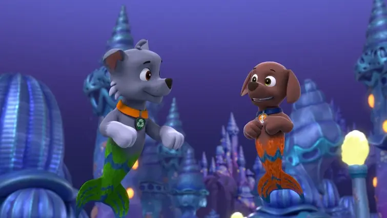 Rocky & Zuma As Mer-Pups | Fandom