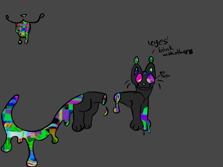 More weirdcore cat? | Fandom