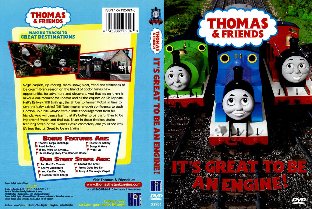 IT'S GREAT TO BE AN ENGINE DVD COVER | Fandom