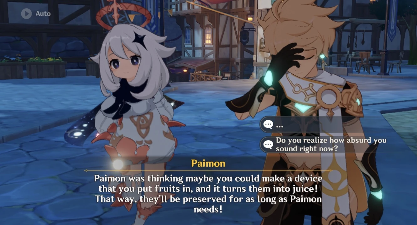 paimon is the god of time who knew she invented blenders | Fandom