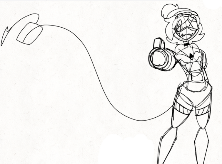 Uzi As A Disassembly Drone Fanart Fandom