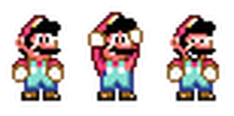Re-Edited SMW Mario sprites | Fandom